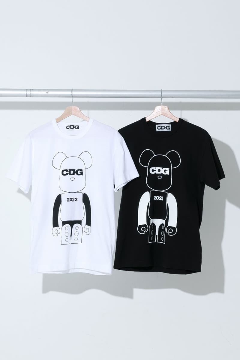 BEARBRICK x CDG Reveals Limited Edition T-Shirts | HYPEBEAST