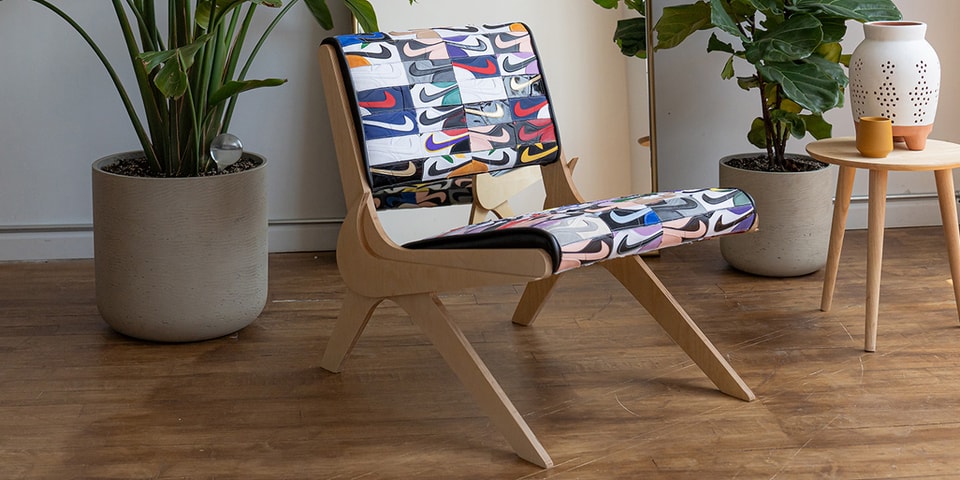Ceeze Uses Nike Sneakers to Create Victory Chair | HYPEBEAST