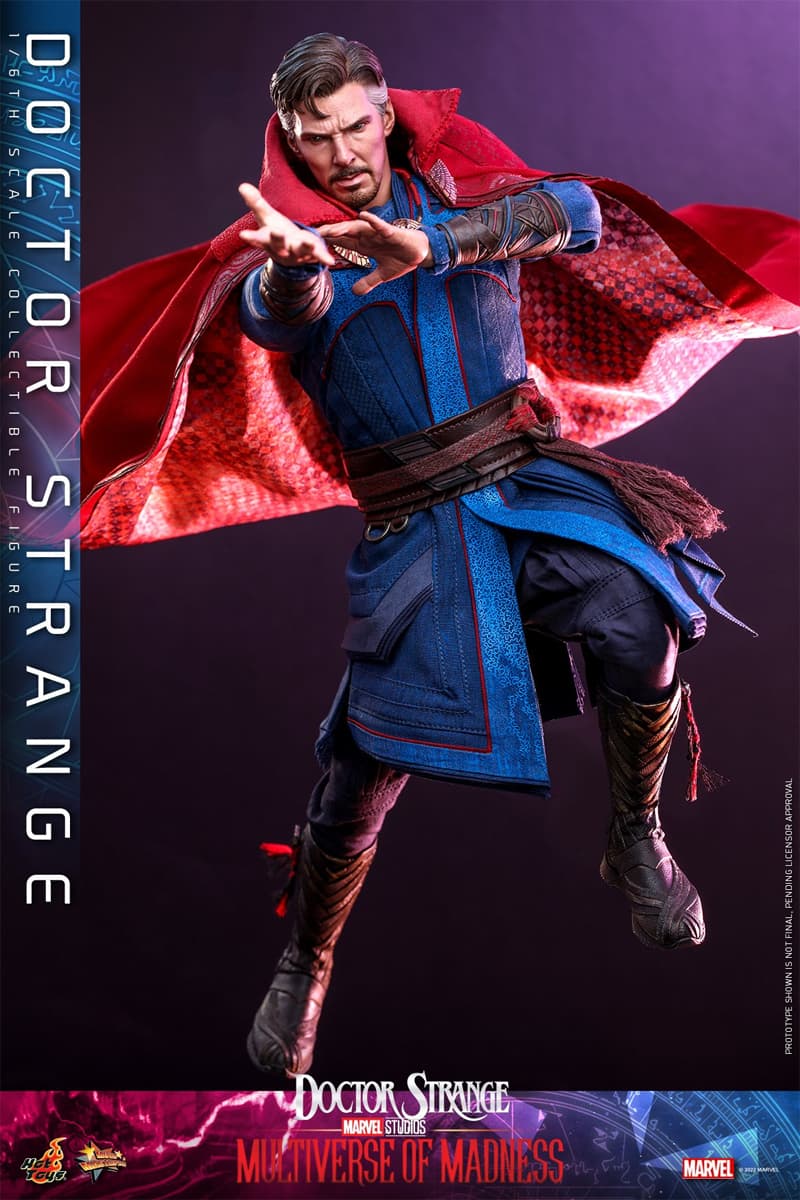 Hot Toys Unveils 1/6th Doctor Strange Figure for 'Multiverse of Madness ...