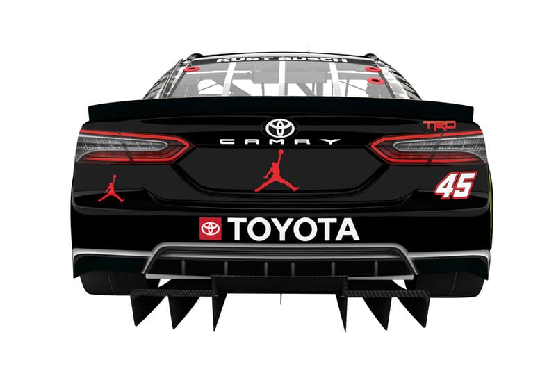 Kurt Busch Air Jordan 3 Black Cement Car Photos | Hypebeast