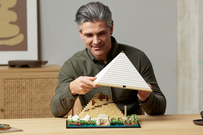 LEGO Architecture Recreates the Great Pyramid of Giza | Hypebeast