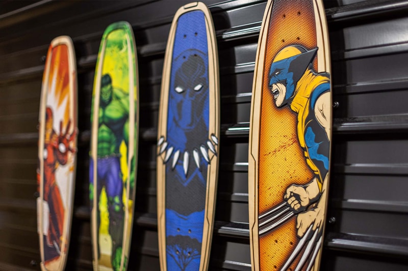 Marvel Taps Bear Walker for Limited-Edition Superhero Skateboards ...