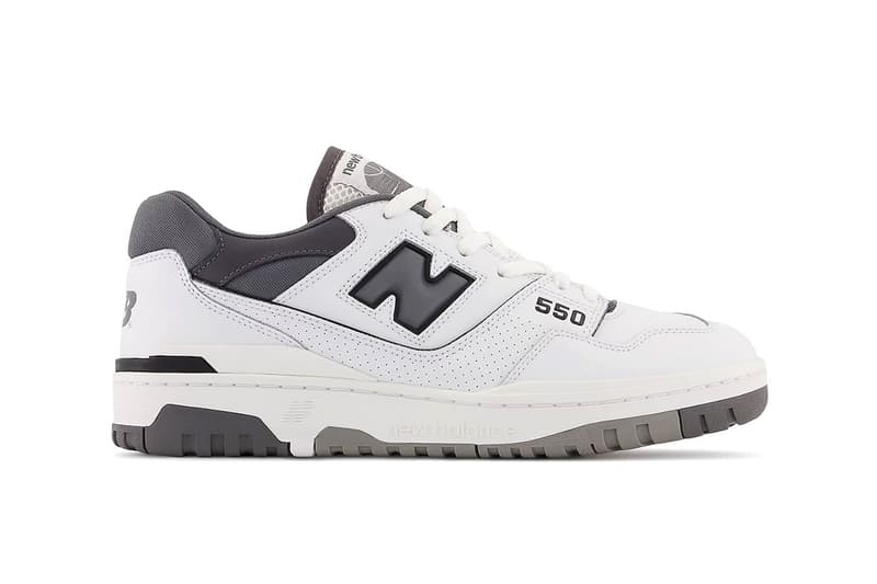 New Balance's 550 Resurfaces in "White/Grey" | Hypebeast
