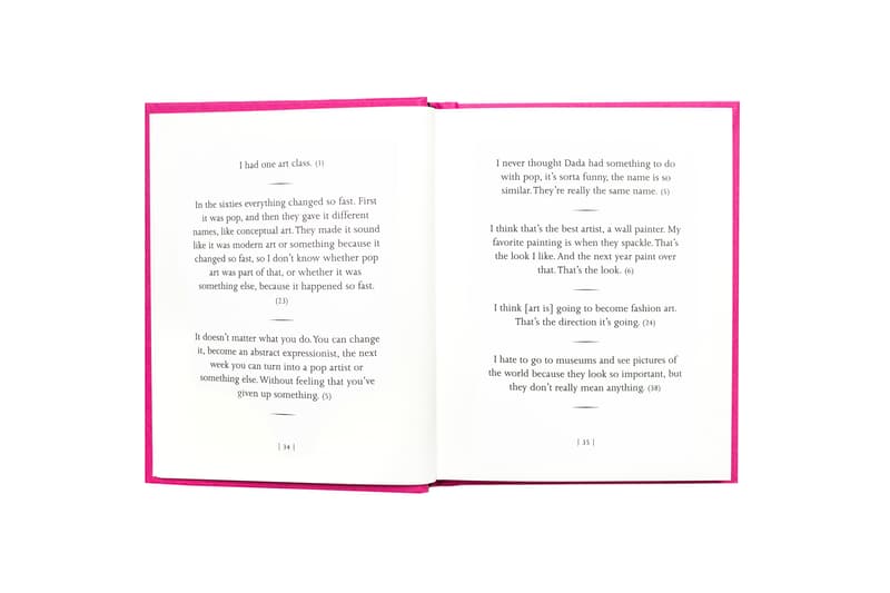 No More Rulers 'Warhol-isms' Book Release | Hypebeast