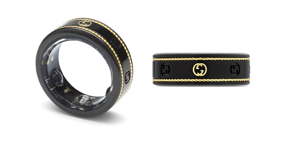 Oura and Gucci Craft an 18-Carat Gold Smart Ring | HYPEBEAST