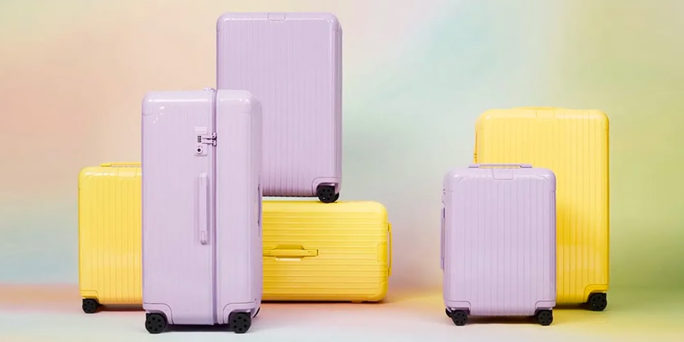 RIMOWA Essential Collection in "Lavande" & "Citron" | Hypebeast