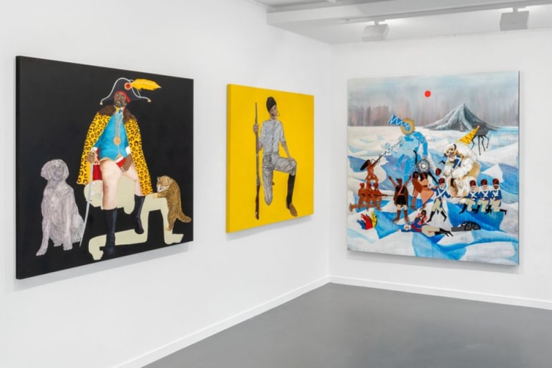 Umar Rashid Almine Rech Paris 2022 Art Exhibition | Hypebeast