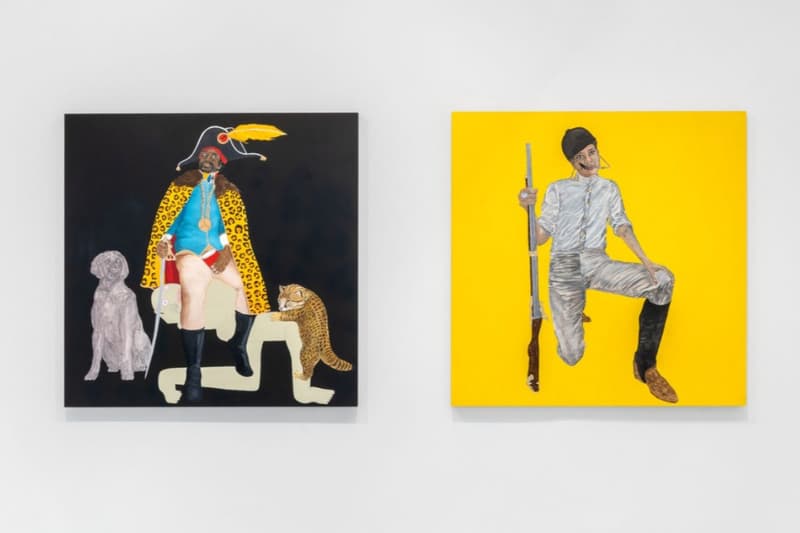 Umar Rashid Almine Rech Paris 2022 Art Exhibition | Hypebeast