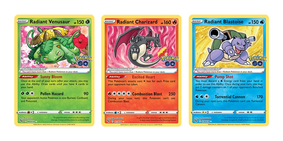 Pokémon TCG Pokémon GO Expansion Cards | Hypebeast