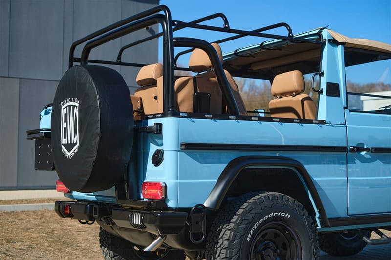 EMC Unveils Its Gulf Blue 1991 G-Wagon Resto-Mod | Hypebeast