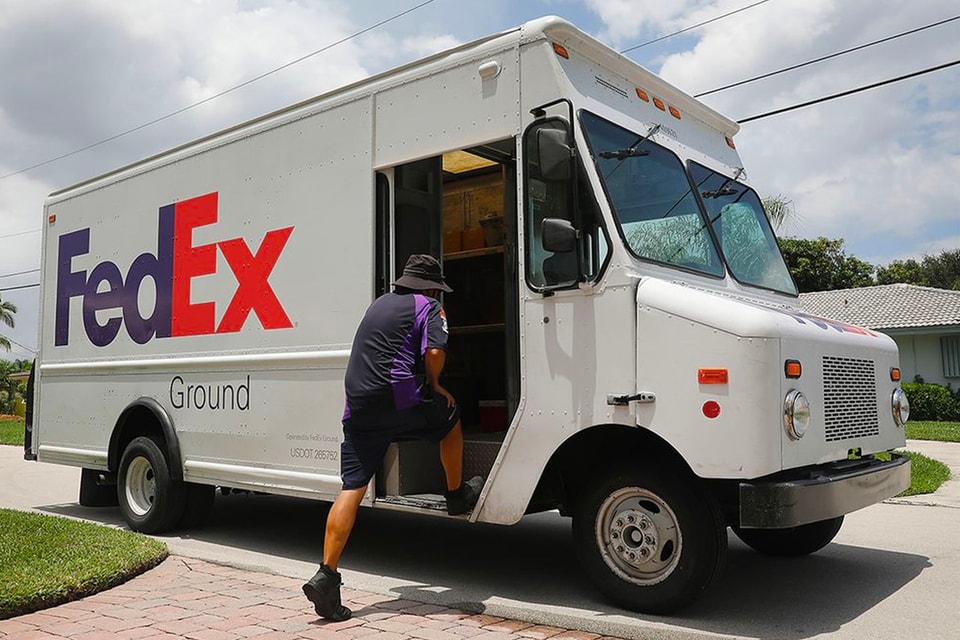 Fedex Home Delivery Van