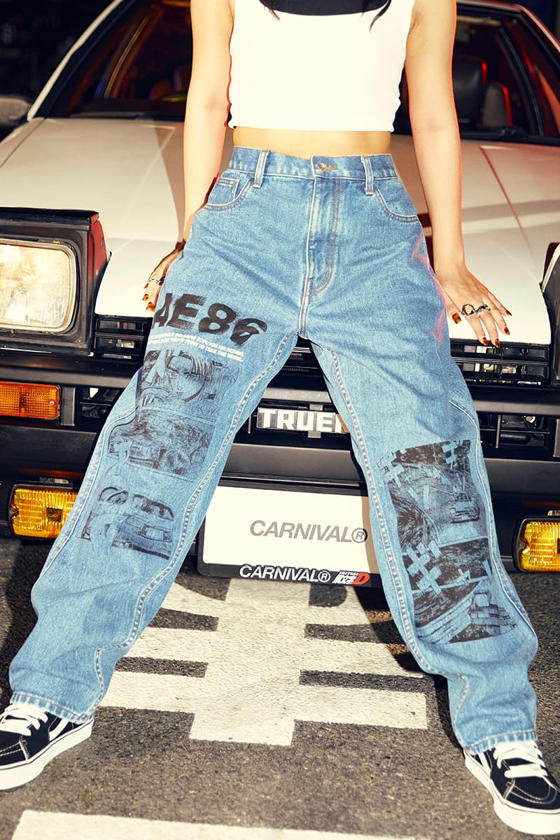'Initial D' x CARNIVAL "First Stage" Collection | Hypebeast