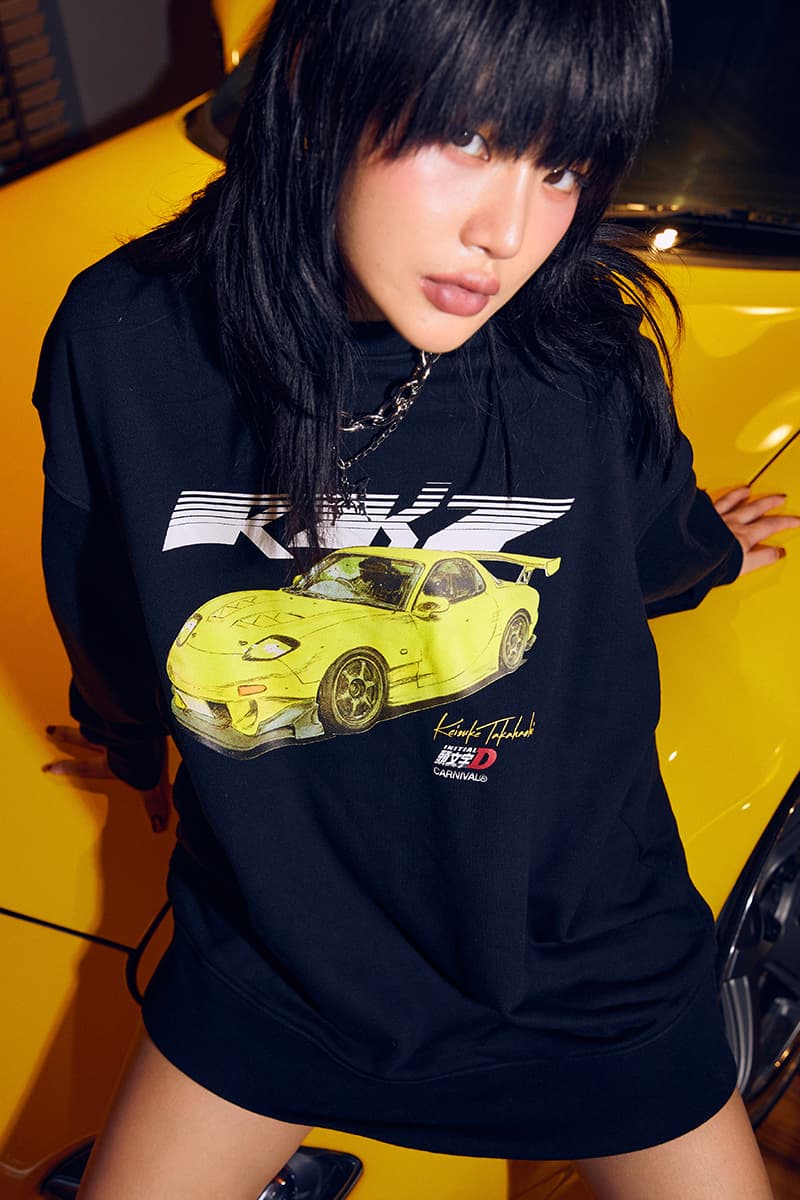 'Initial D' x CARNIVAL "First Stage" Collection | Hypebeast