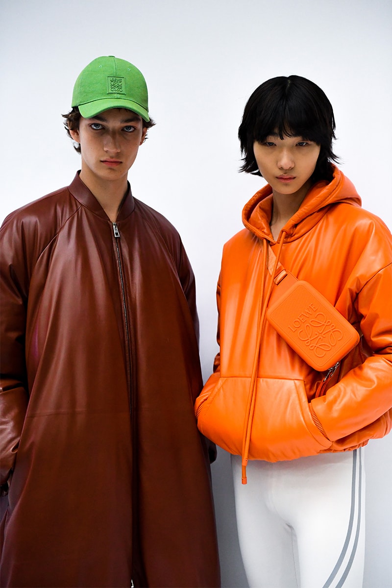 Loewe Spring/Summer 2023 Collection Backstage | Hypebeast
