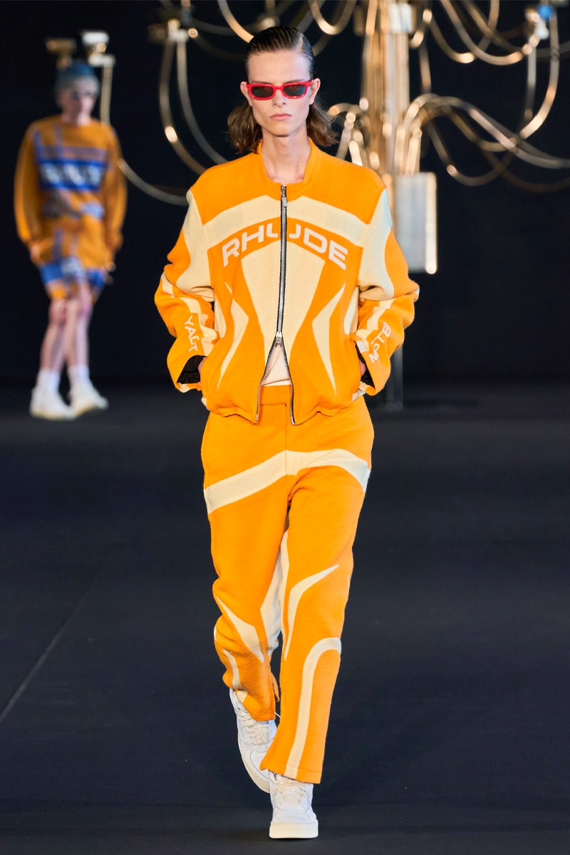 HYPEBEAST 獨家走進 RHUDE 2023 春夏男裝系列大秀及後台 | Hypebeast