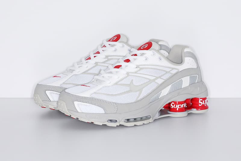 Nike e Supreme revelam colaboração usando icônico Nike Shox '4 Molas ...
