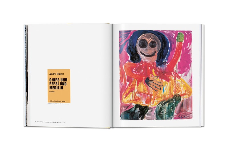 André Butzer TASCHEN Art Book Paintings Expressionism | Hypebeast