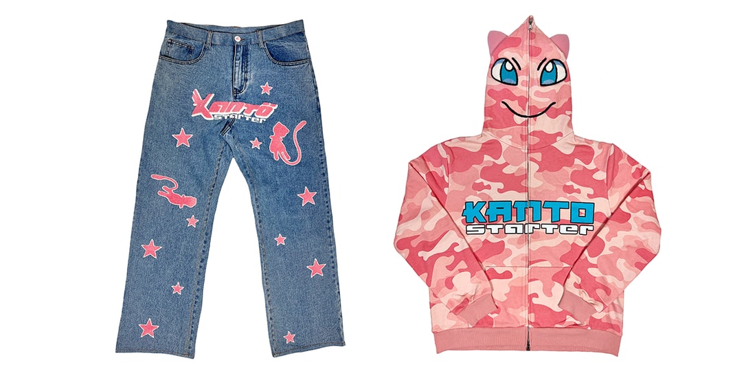 Kanto Starter Mew PSYSHOCK HOODIE and JEANS Release | Hypebeast