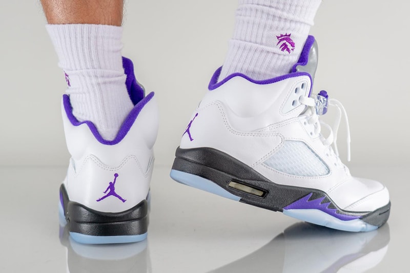 Jordan 5 Black Grape 2022