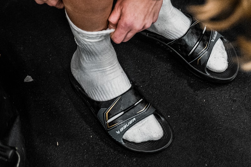 Bauer Hockey x OOFOS "NEXT GAME" Slides Collection | Hypebeast
