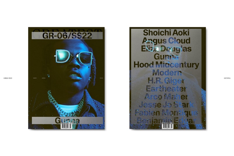 Greatest Magazine Issue 6 Gunna Eliza Douglas | Hypebeast