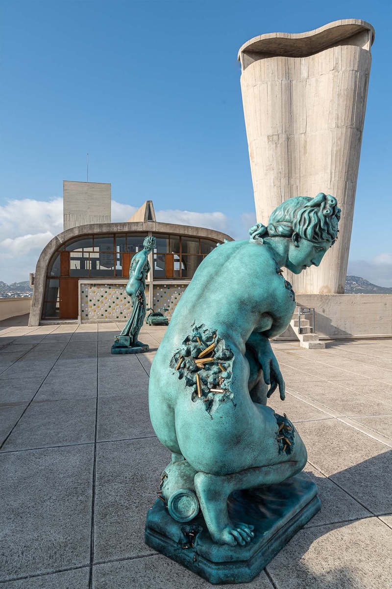 Daniel Arsham Presents 'Le Modulor du Basketball' at MAMO, Marseille ...