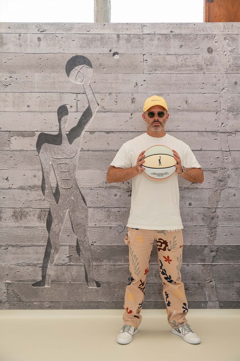 Daniel Arsham Presents 'Le Modulor du Basketball' at MAMO, Marseille ...