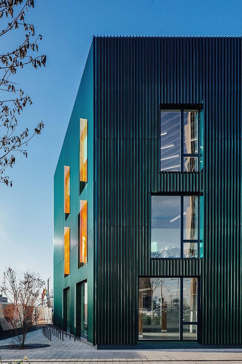 D2 by Mole Architects has an Iridescent Facade | Hypebeast