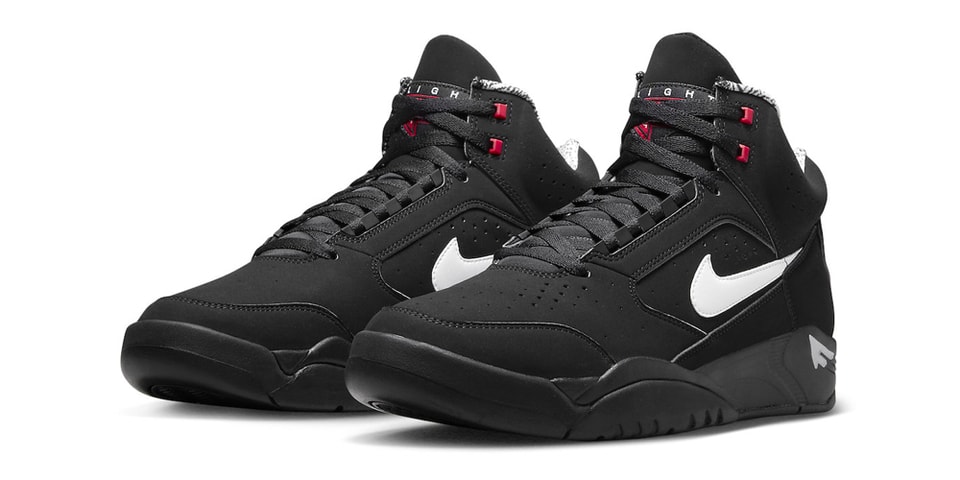 Nike Air Flight Lite Mid "Black/White/Varsity Red" | Hypebeast