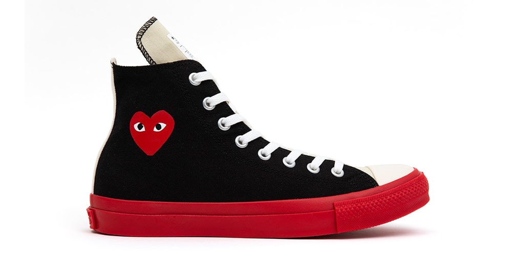 PLAY COMME des GARÇONS x Converse Chuck Taylors | Hypebeast