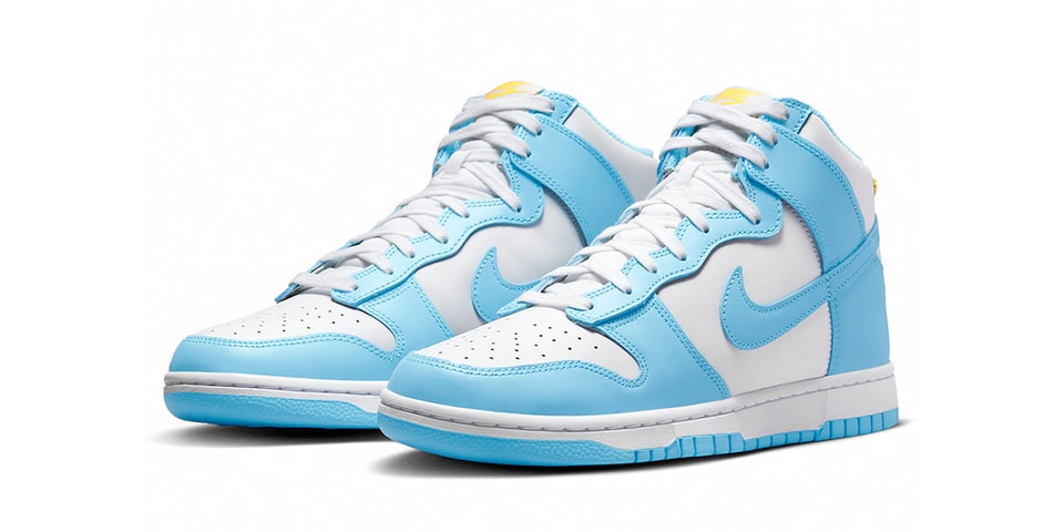 Nike Dunk High “Blue Chill” Official Photos | Hypebeast
