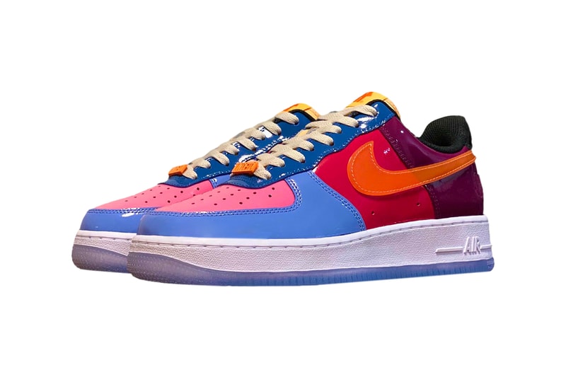 UNDEFEATED x Nike Air Force 1 Low "Multi-Patent" First Look | Hypebeast