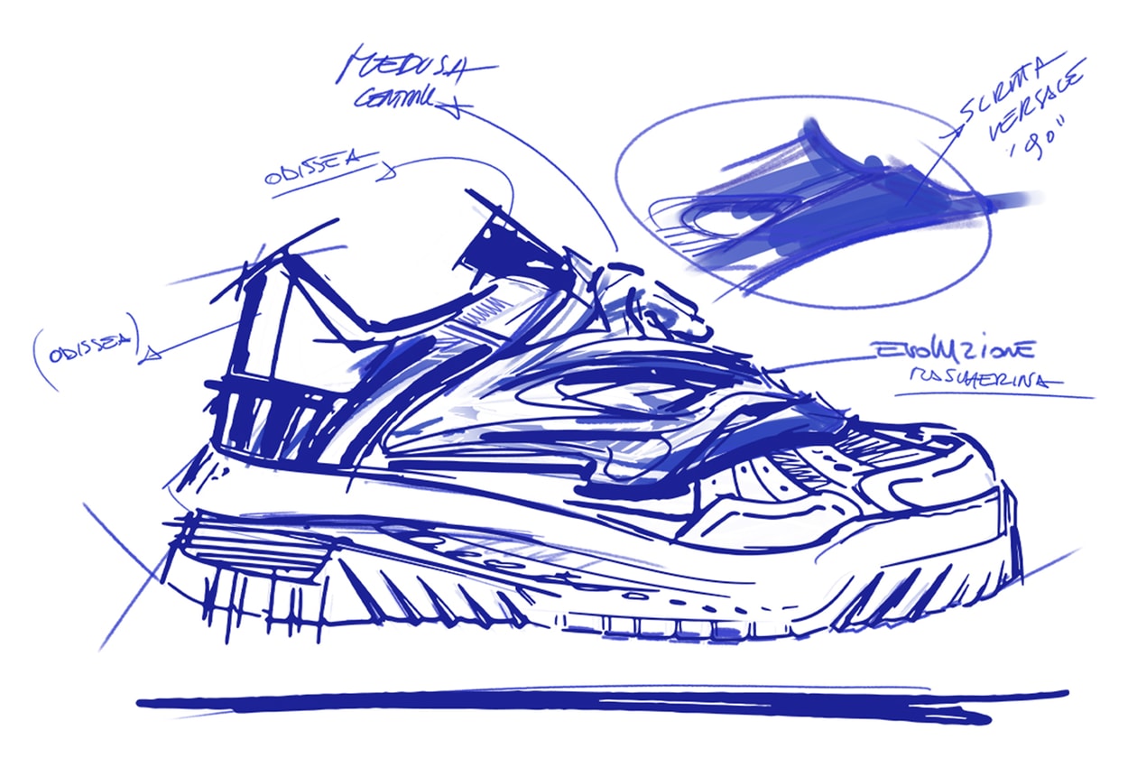 Versace Odissea Sneaker Summer 2022 New Arrival | Hypebeast