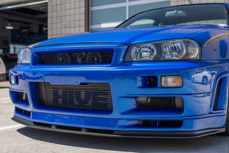 2001 Nissan Skyline R34 V-Spec II Driven by Paul Walker Up for Auction | Hypebeast