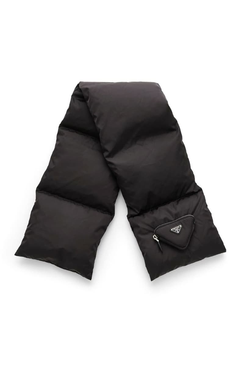 Prada Releases Padded Nylon Scarf | Hypebeast