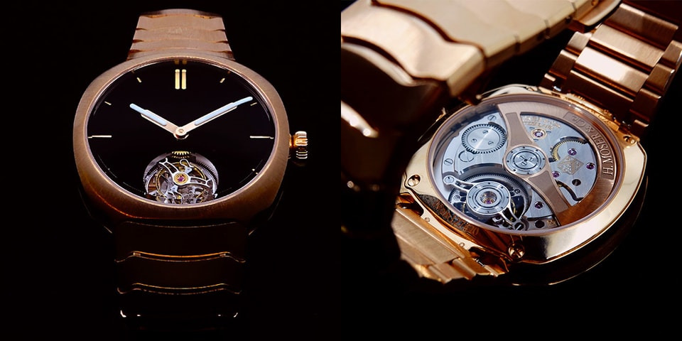 H. Moser & Cie. red gold flying tourbillon Vantablack Streamliner Ref ...
