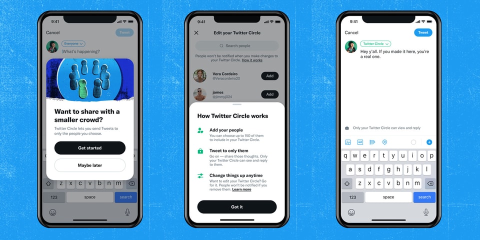 Twitter Rolls Out Twitter Circle Feature to All Users | Hypebeast