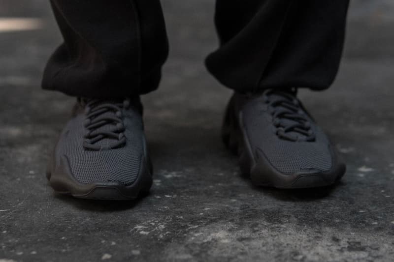 adidas YEEZY 450 "Utility Black" On-Foot Look | Hypebeast