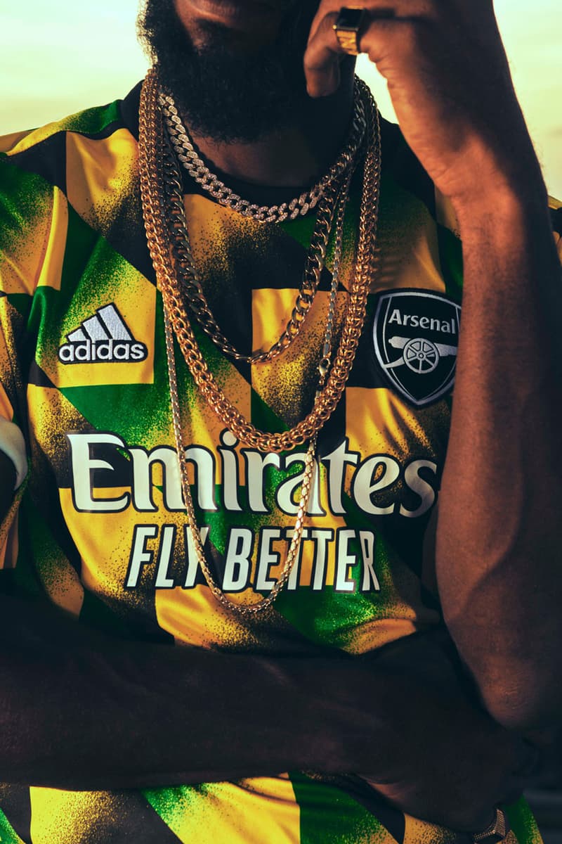 Arsenal Presents Jamaican-inspired Pre-Match Kit | Hypebeast