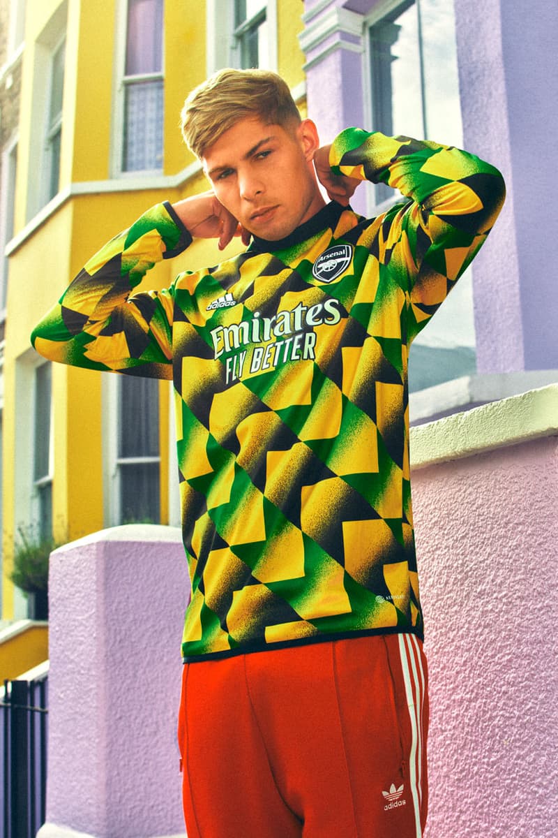 Arsenal Presents Jamaican-inspired Pre-Match Kit | Hypebeast
