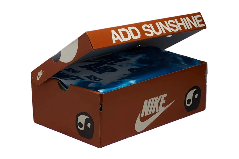 Open Nike Shoe Box
