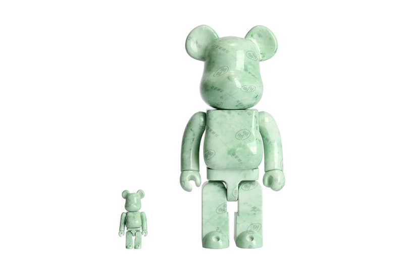 다다DADA多多's Debut BE@RBRICK Figures Arrive in Watermarked Jade | HYPEBEAST