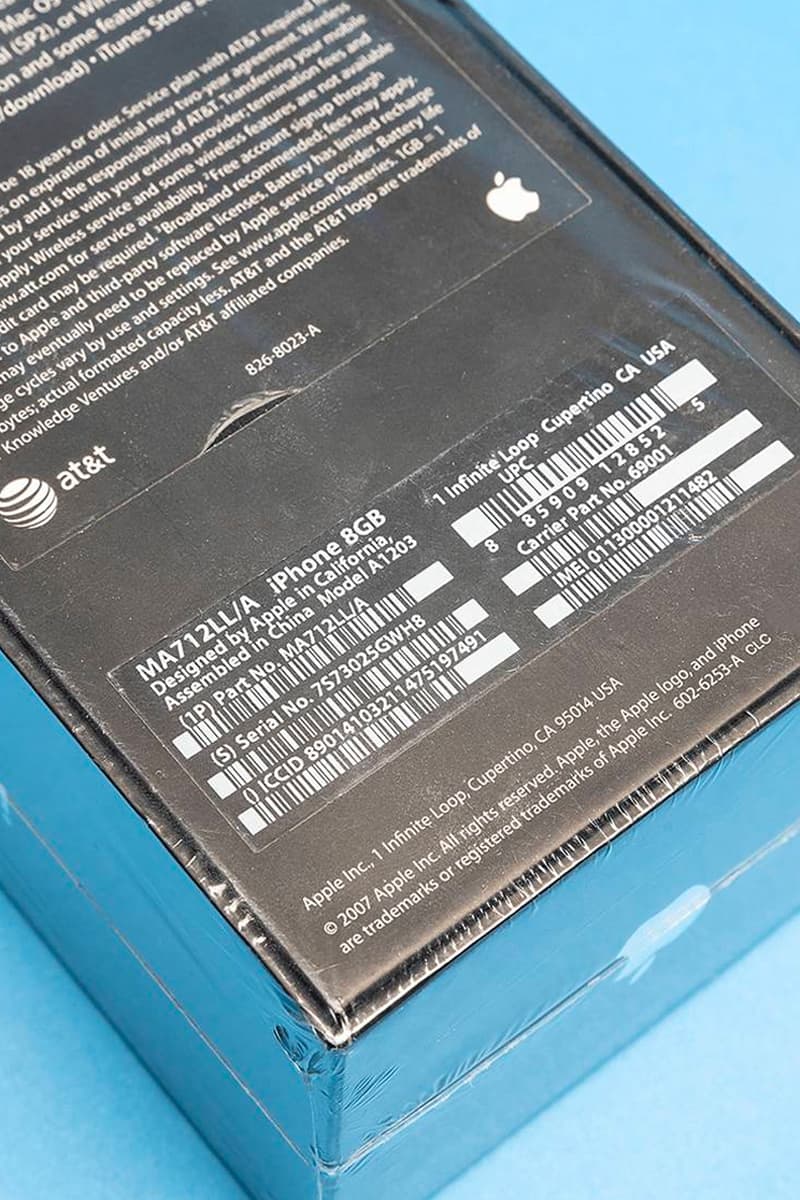 Unopened First Generation Apple iPhone Auctions for $35K USD | Hypebeast