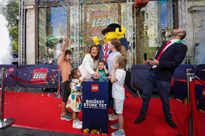 LEGO Celebrates 90th Anniversary With Biggest Store Opening In London ...