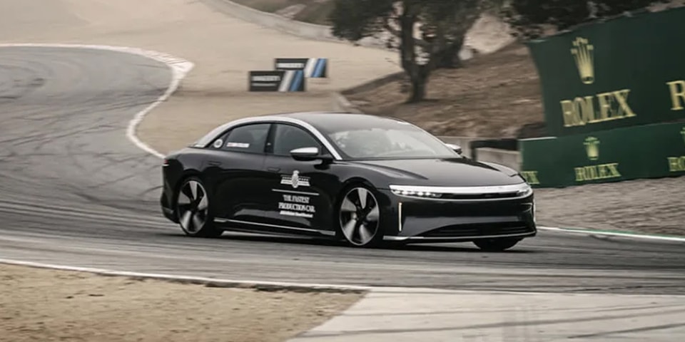 Lucid Air GTP Sets Record at Laguna Seca Corkscrew Hillclimb | Hypebeast
