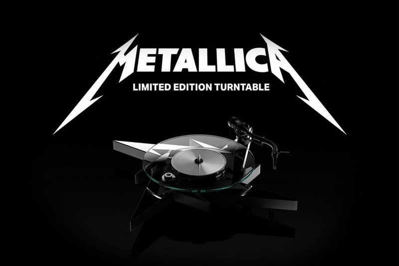 Metallica x Pro-Ject Special-Edition Turntables | Hypebeast