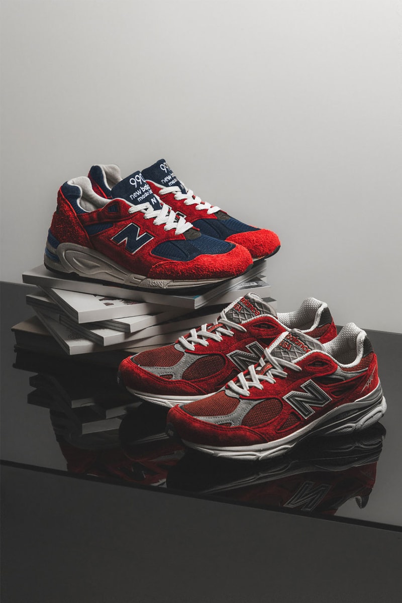 New Balance MADE in USA 990v3 990v2 HBX Release | Hypebeast