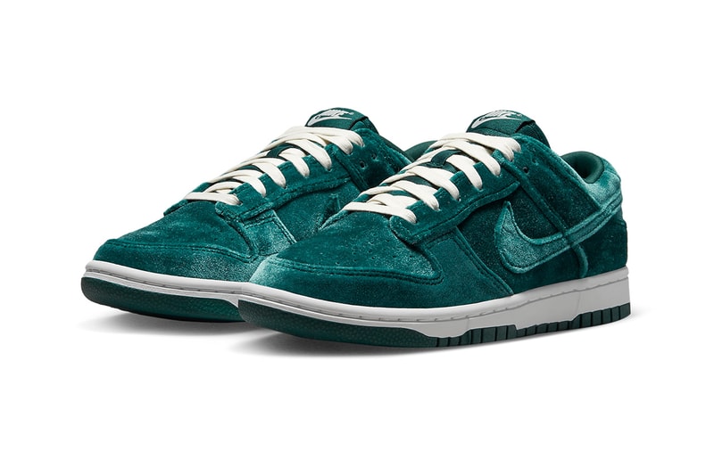 Nike Dunk Low Green Velvet DZ5224-300 Release Date | Hypebeast