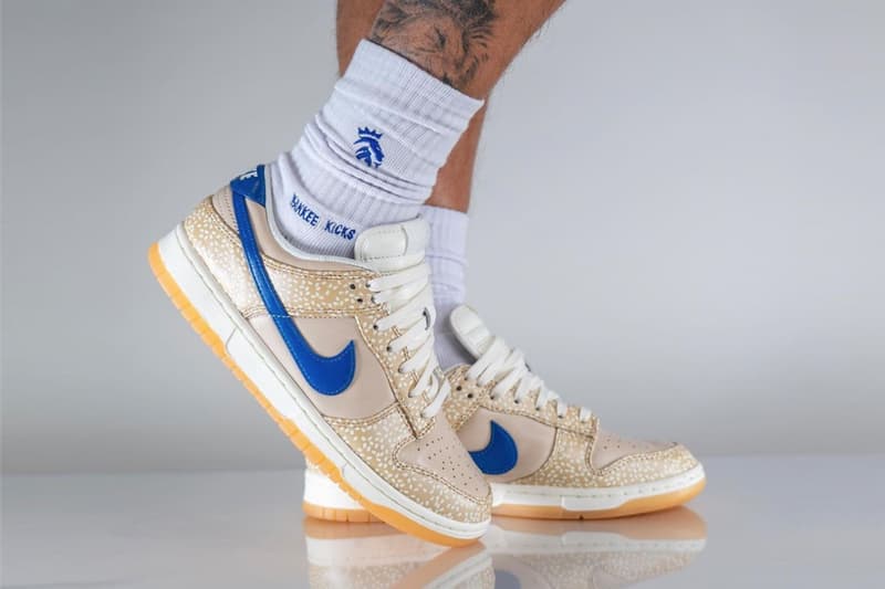 On-Feet Look at the Nike Dunk Low "Sesame" | Hypebeast