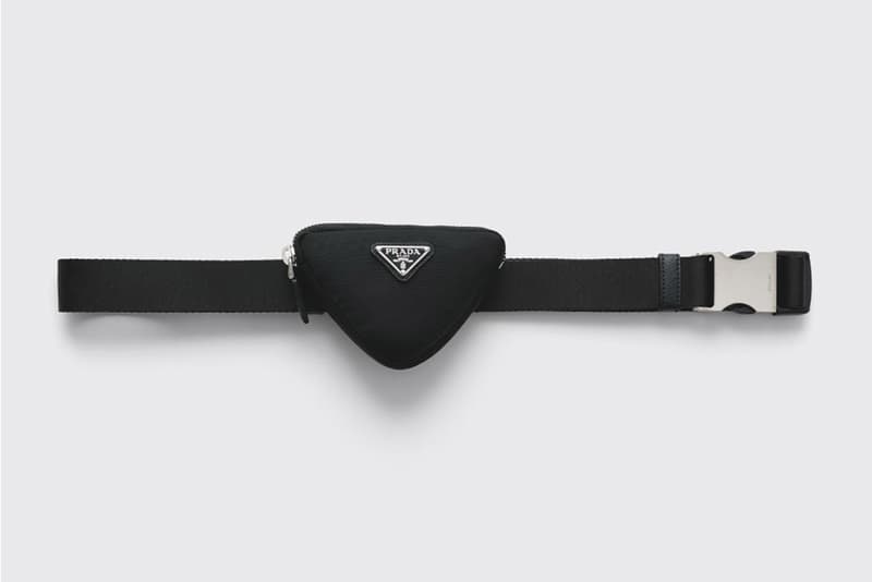 Prada's Re-Nylon Pouch Belt Combines Form and Function | Hypebeast
